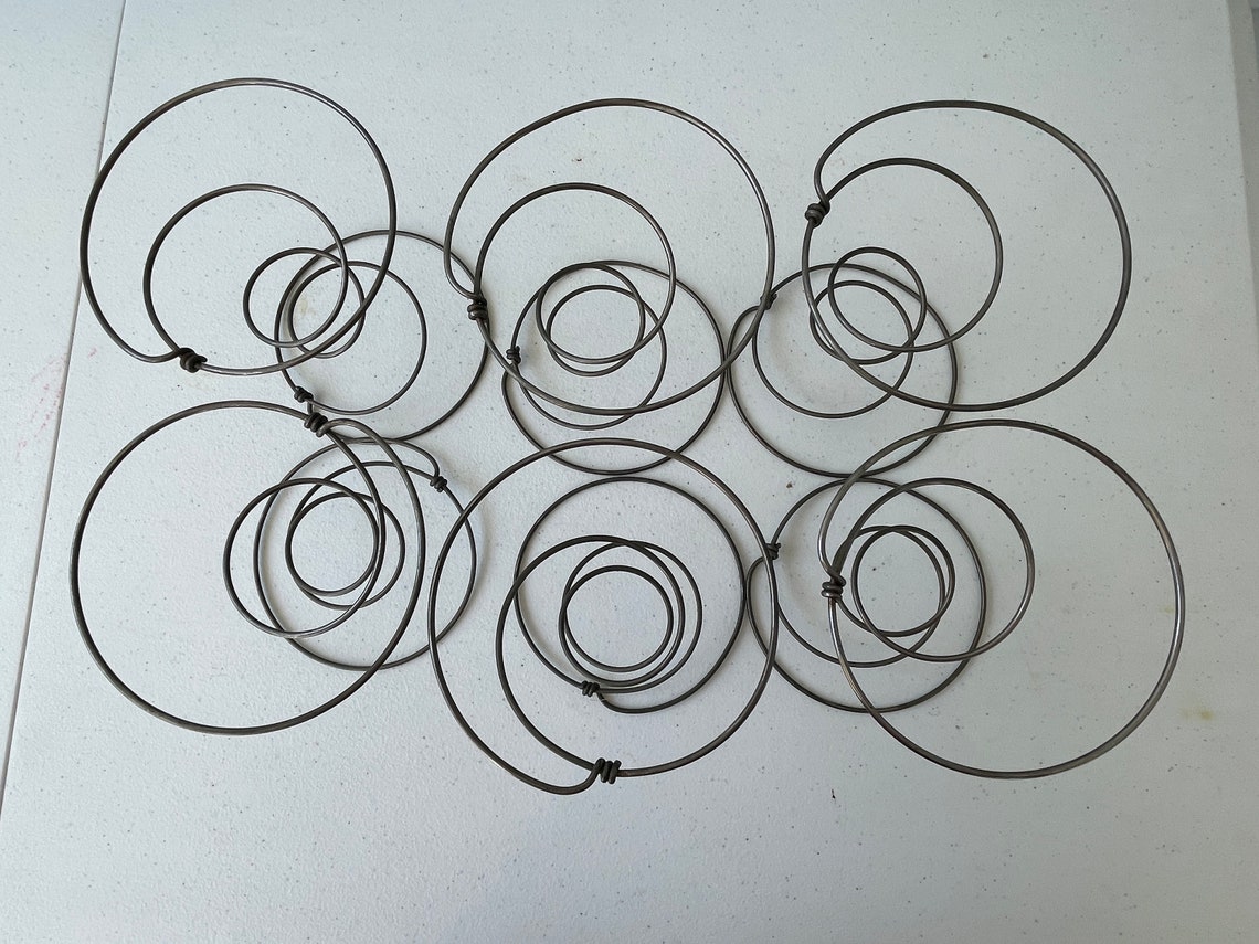Antique Bed Springs From Full/queen Bed Set of 6 - Etsy