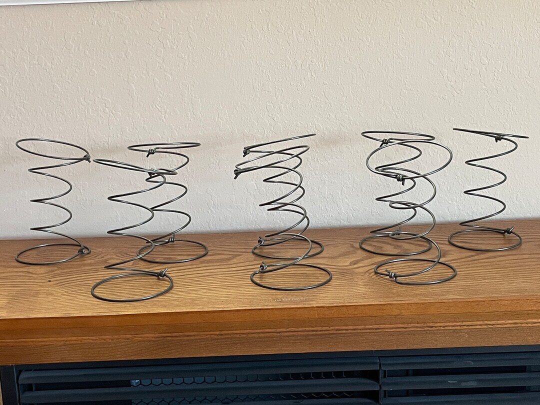 Antique Bed Springs From Full/queen Bed Set of 8 - Etsy