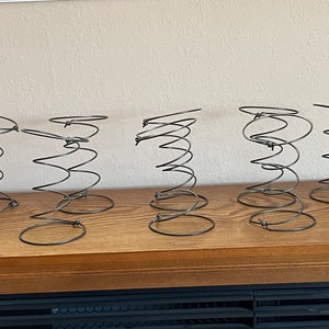 Antique Bed Springs From Full/queen Bed Set of 8 - Etsy