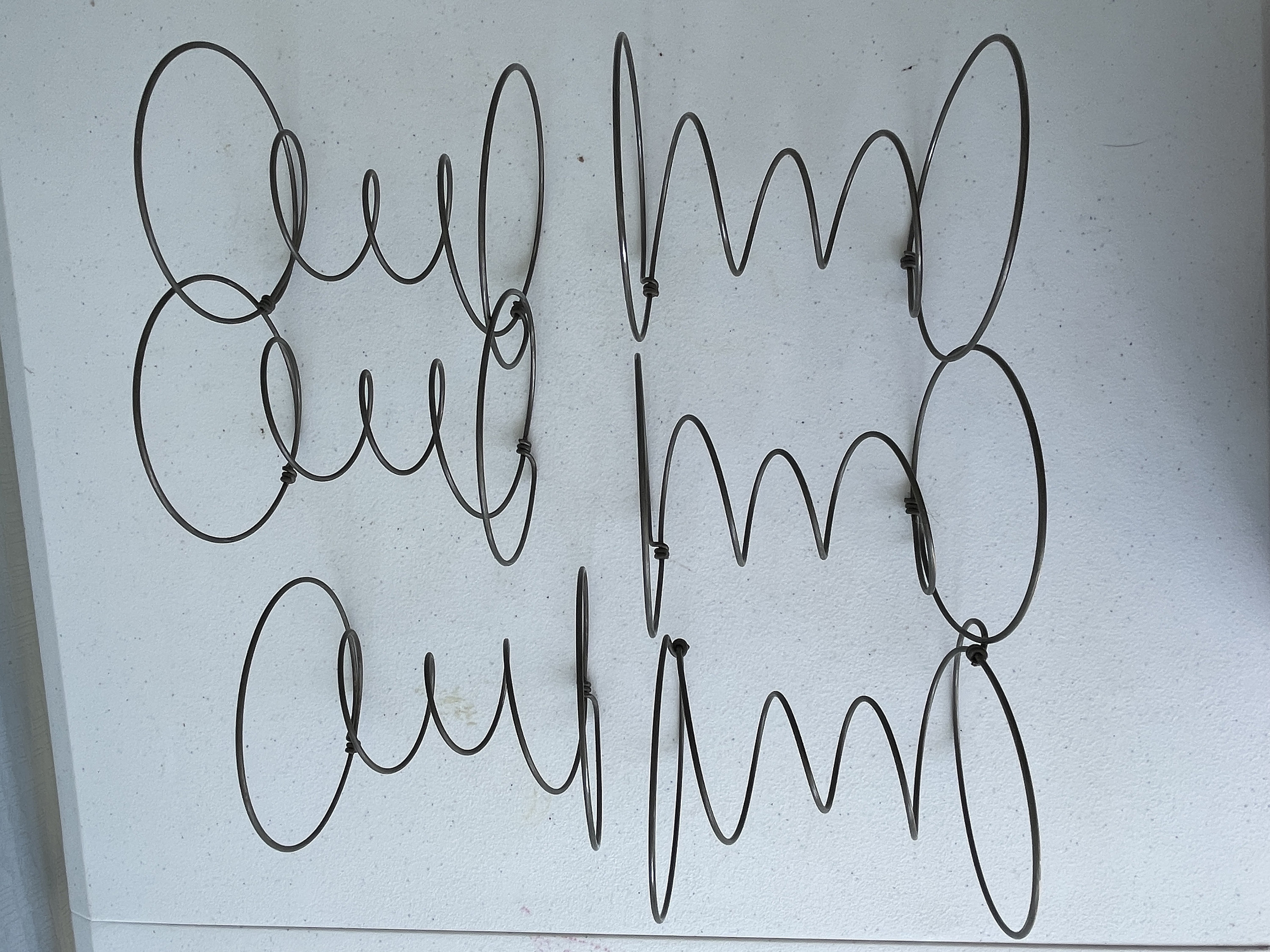 Antique Bed Springs From Full/queen Bed Set of 6 - Etsy