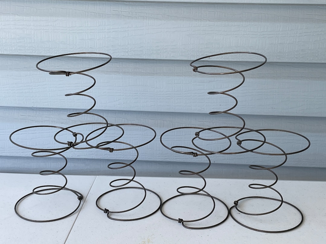 Antique Bed Springs From Full/queen Bed Set of 6 - Etsy