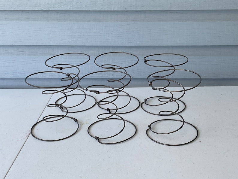 Antique Bed Springs From Full/queen Bed Set of 6 - Etsy
