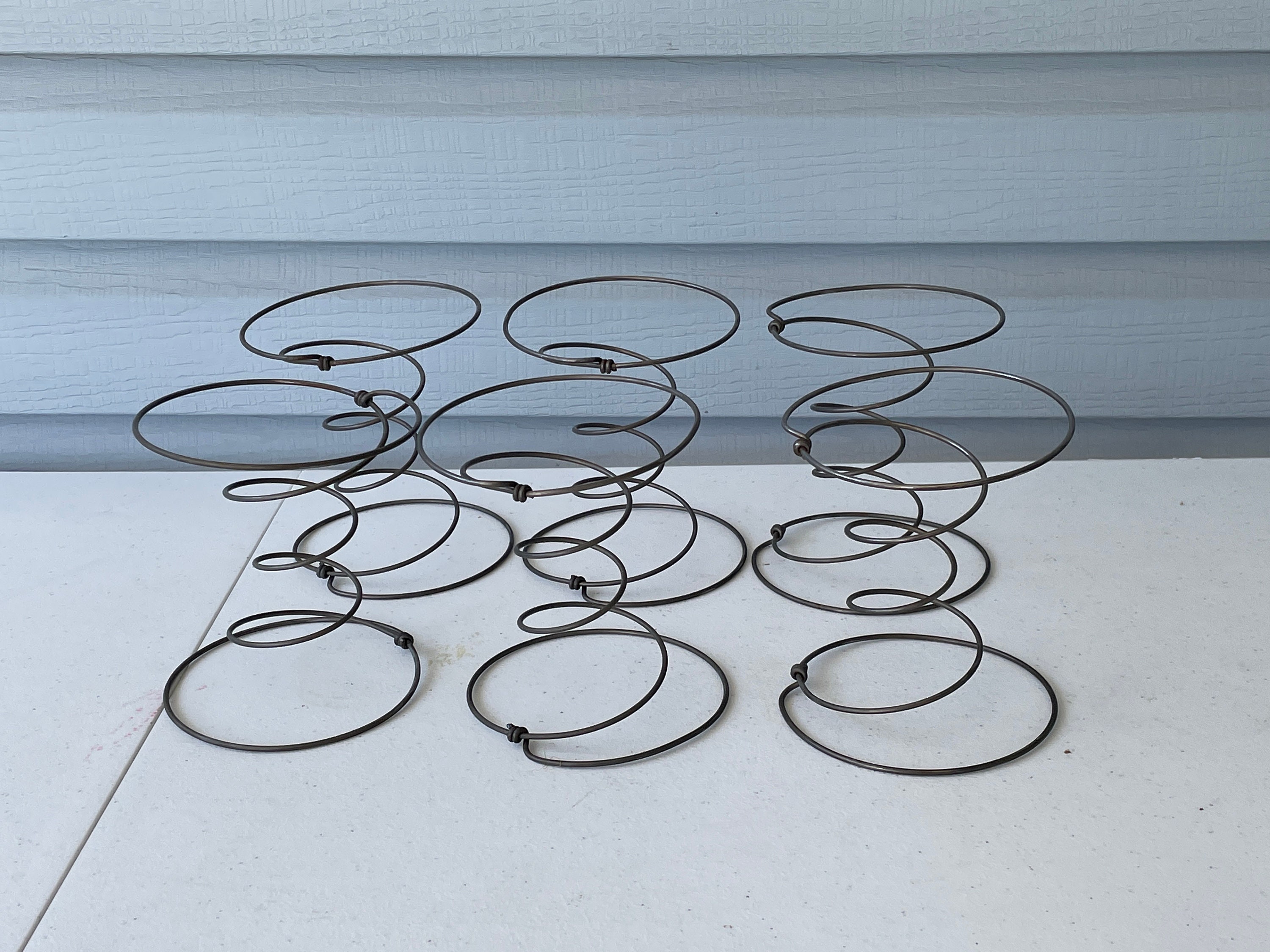 Antique Bed Springs From Full/queen Bed Set of 6 - Etsy