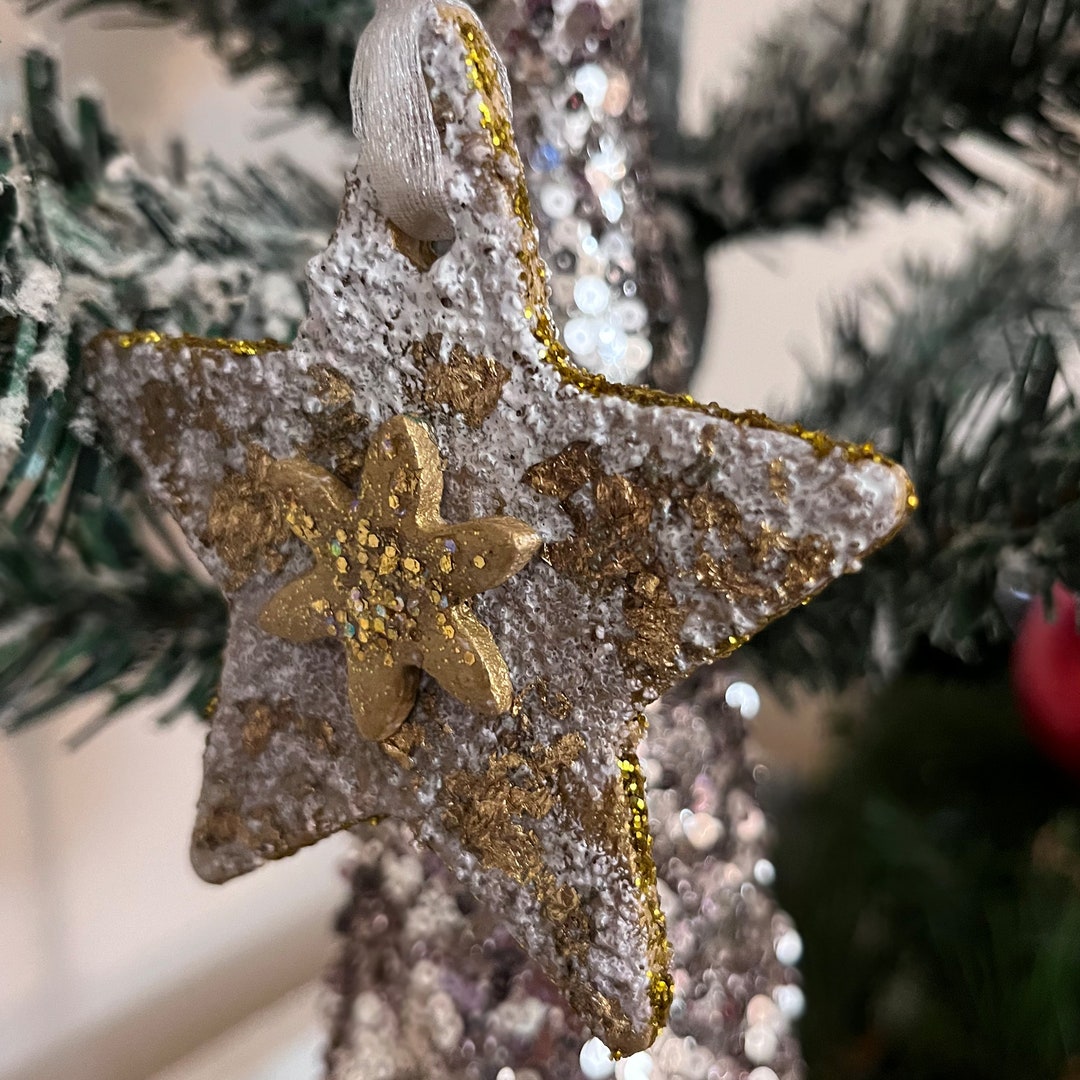 Set of 4 Christmas Stars - Etsy