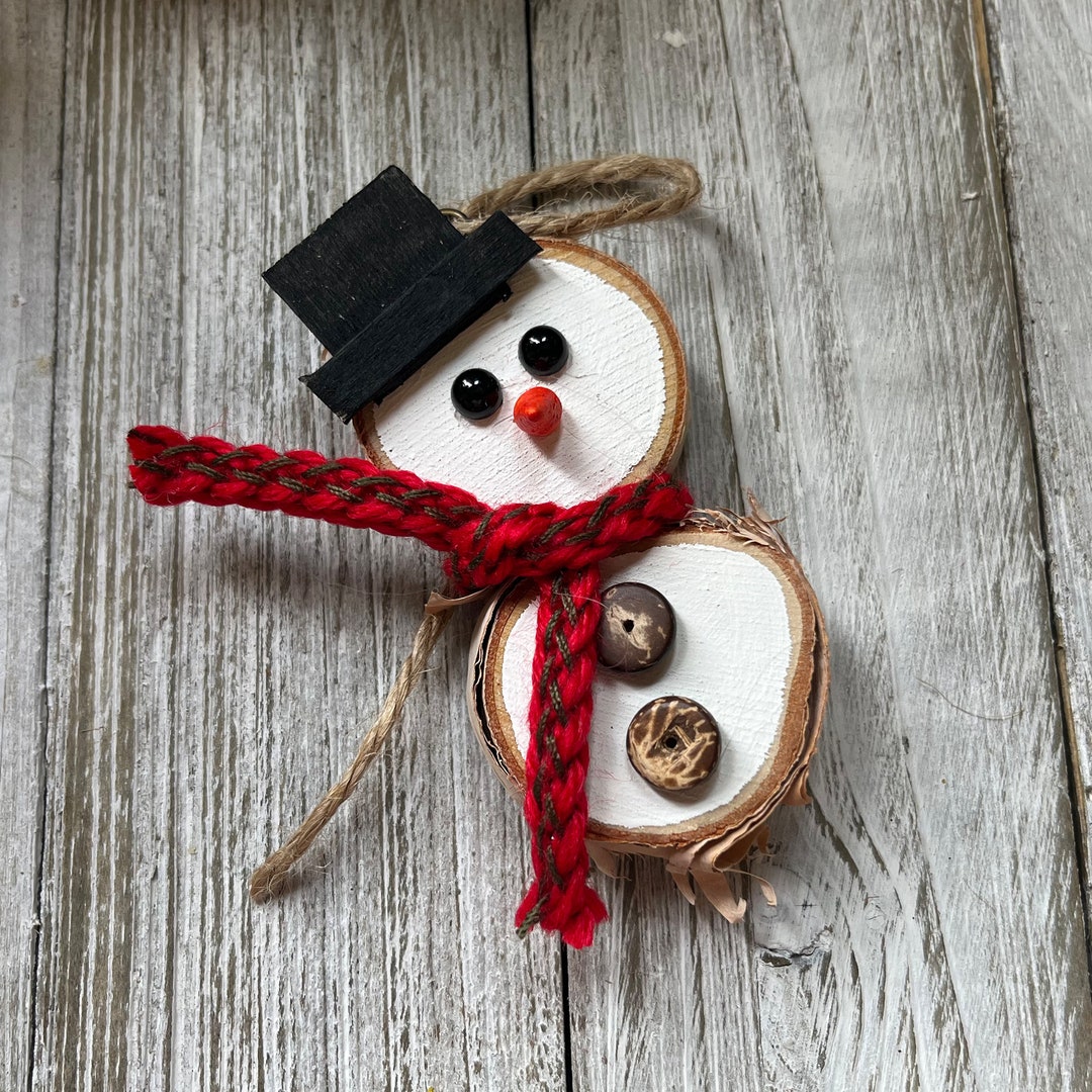 Snowman Christmas Ornament, Snowmen, Xmas Ornament - Etsy