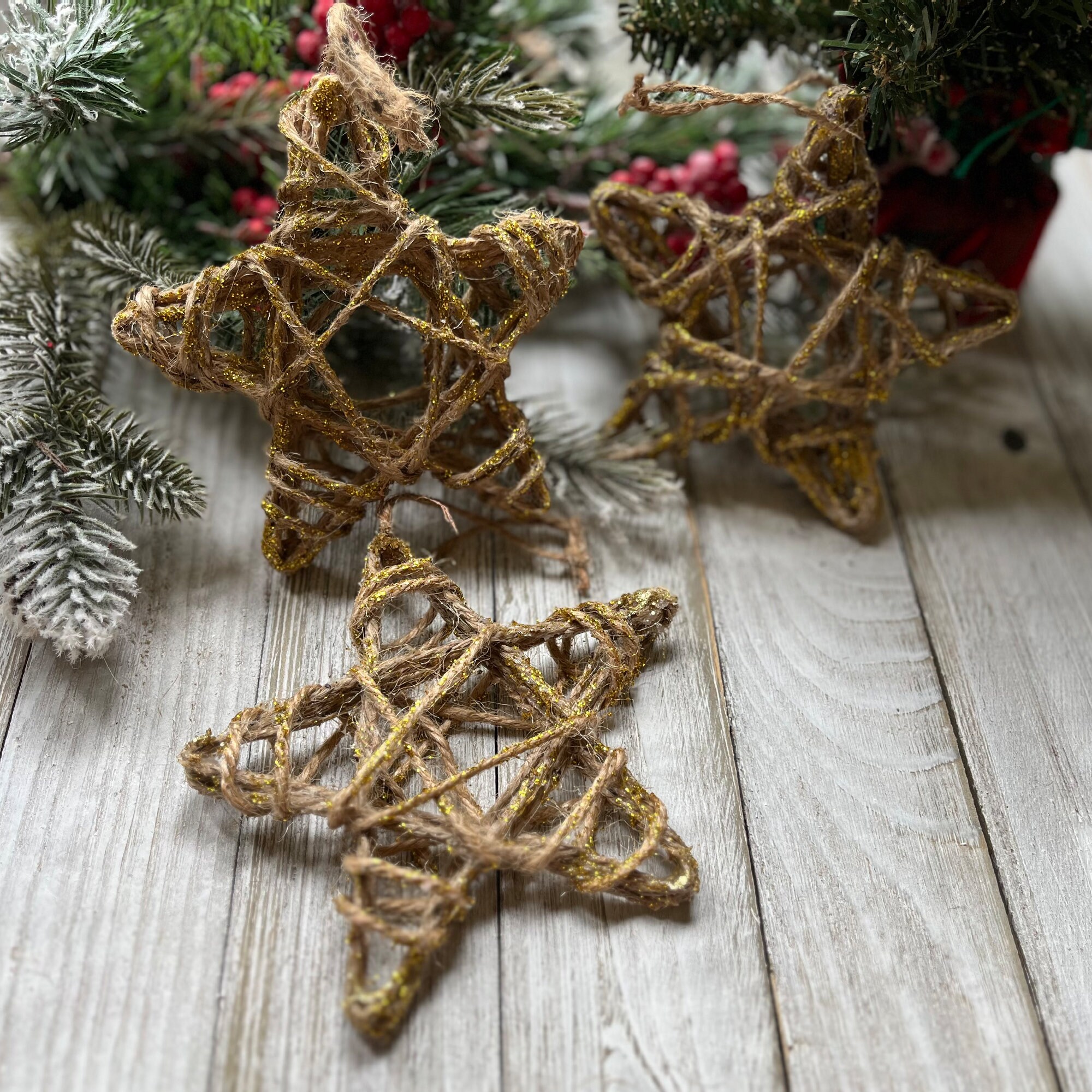Christmas Stars, Set of 13 - Etsy