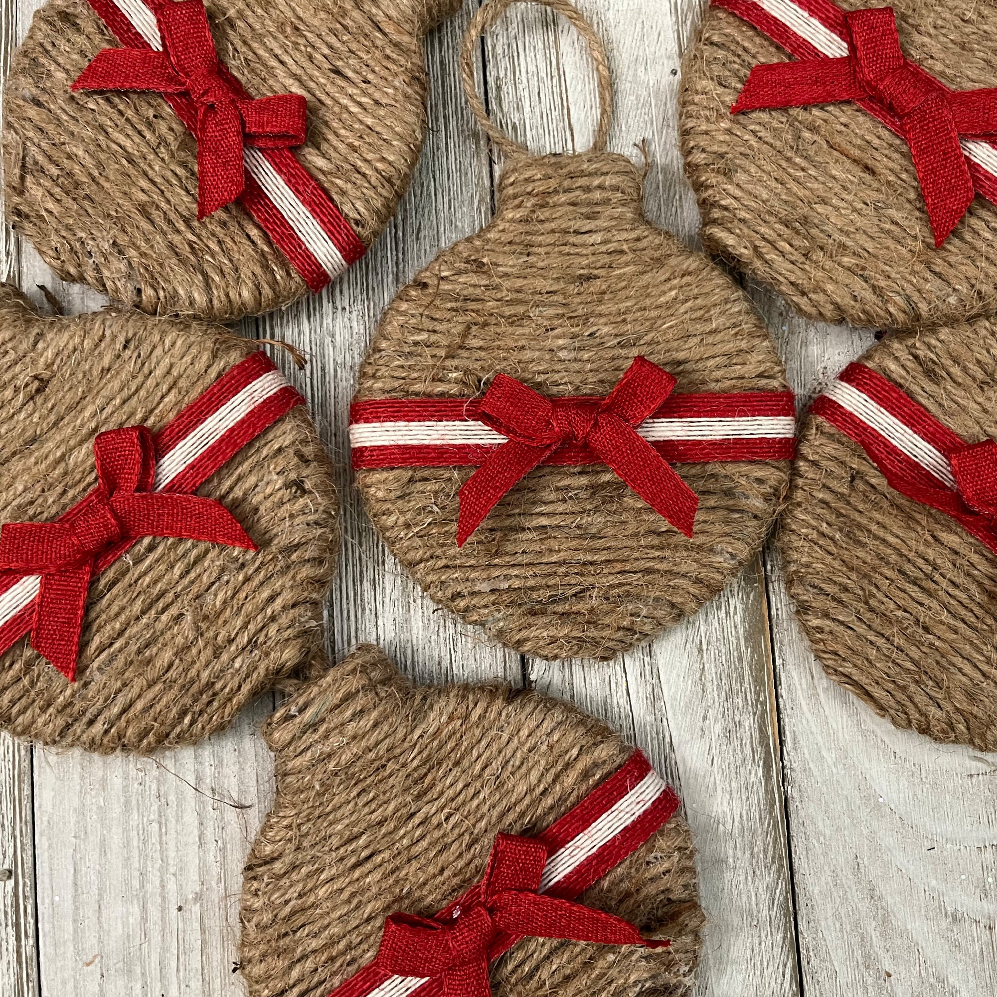 Round Christmas Ornaments - Etsy