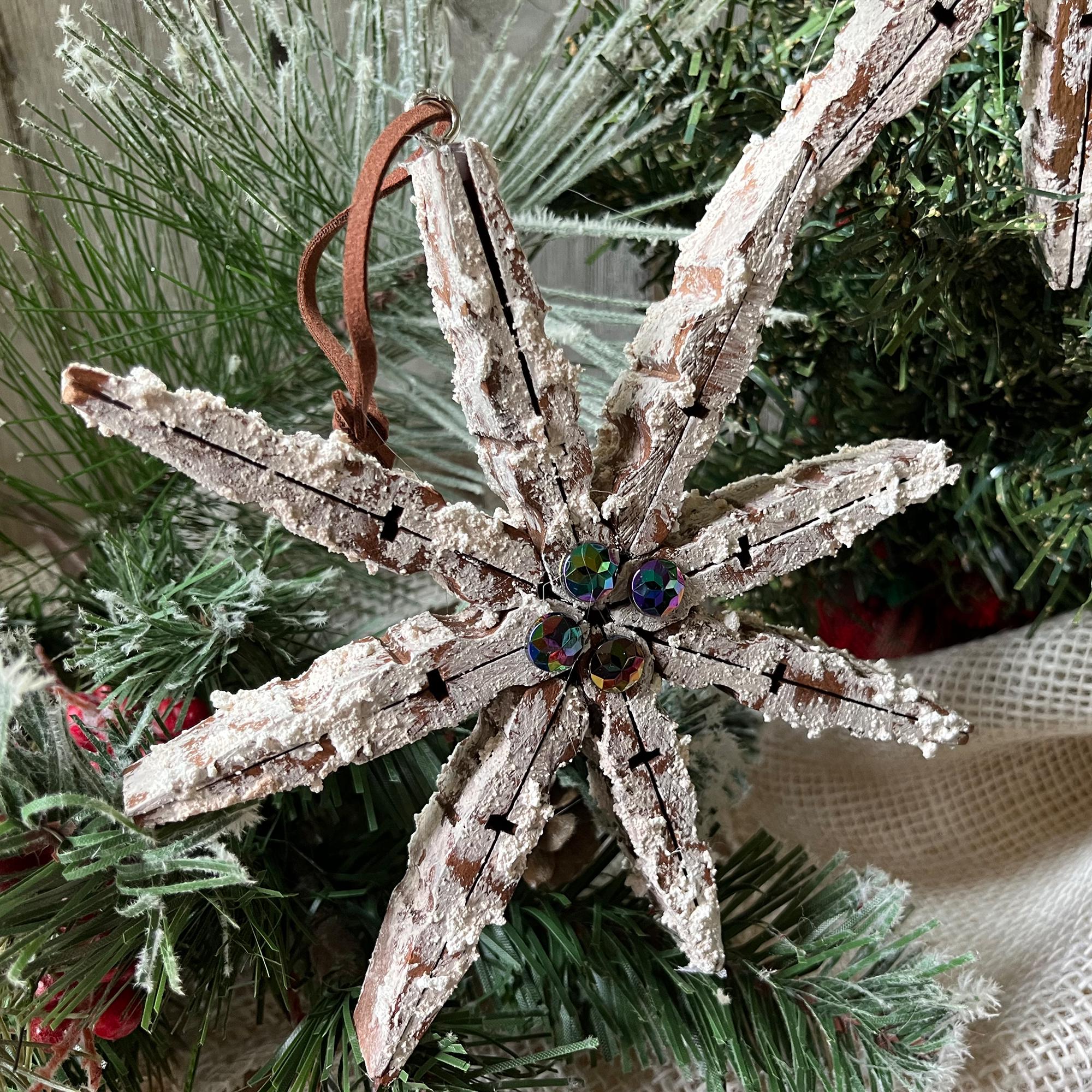 Snowflake Christmas Ornaments, Snowflakes - Etsy