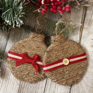 Round Christmas Ornaments - Etsy