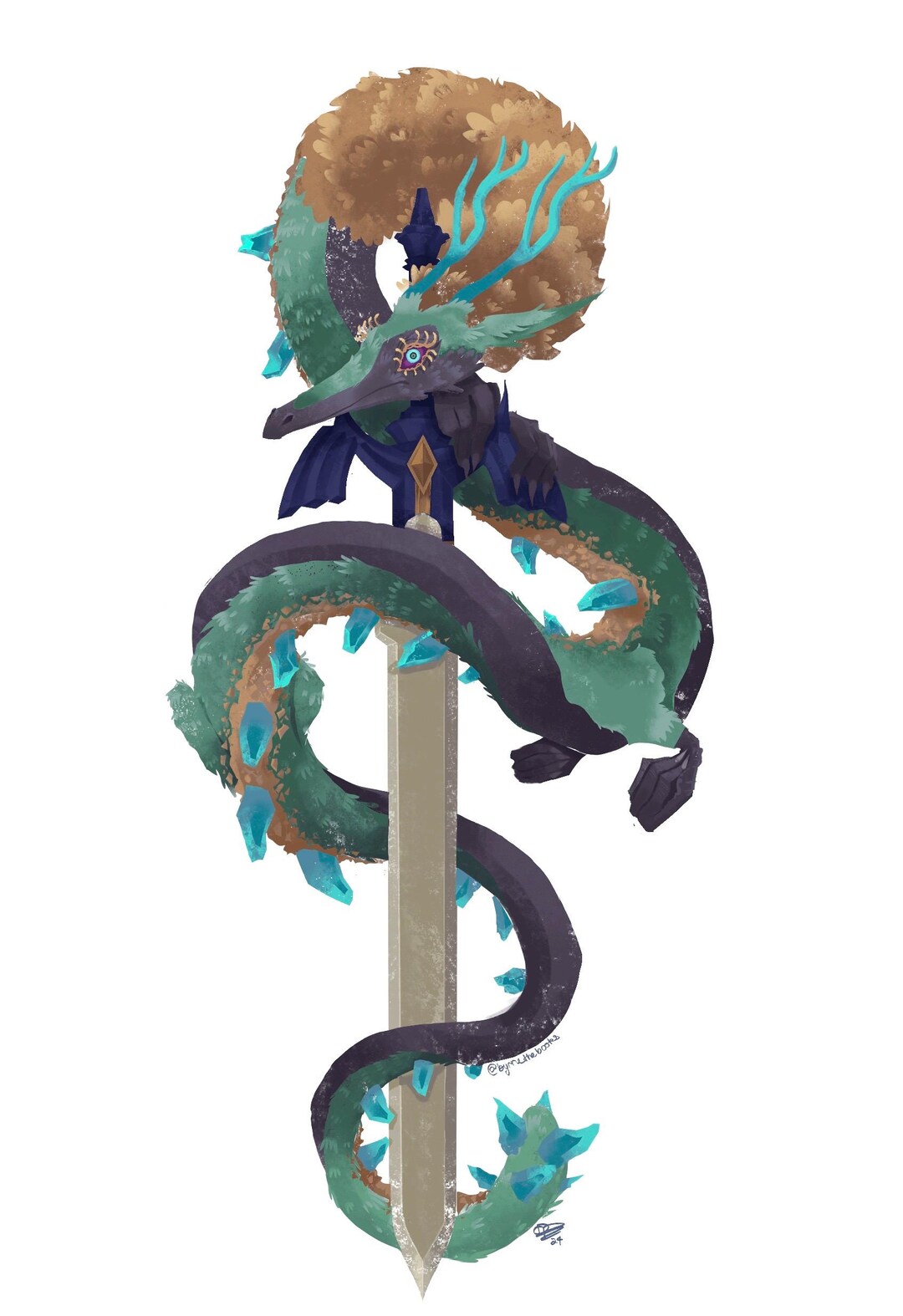 Zelda Dragon Master Sword Sticker - Etsy