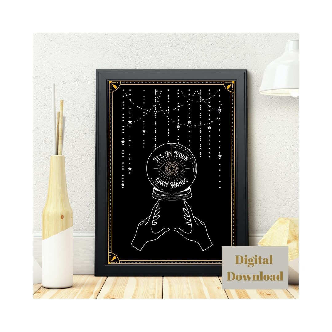 It's in Your Own Hands - Etsy