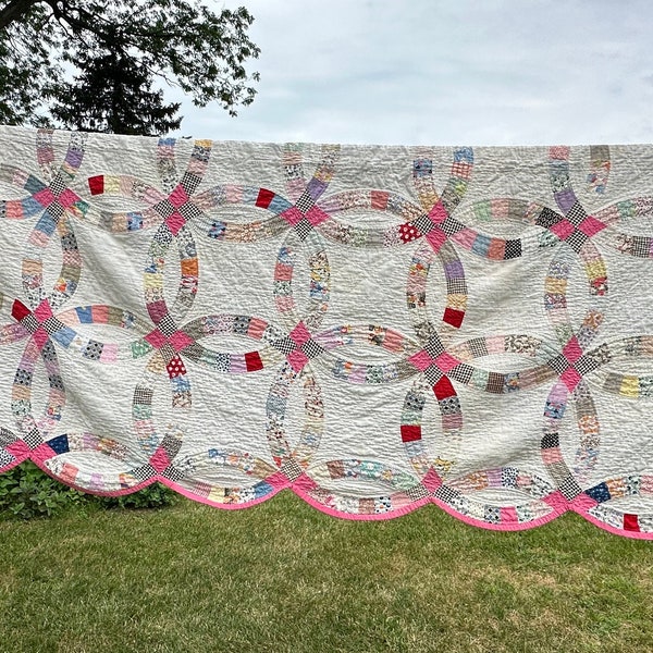 Wedding Ring Quilt - Etsy