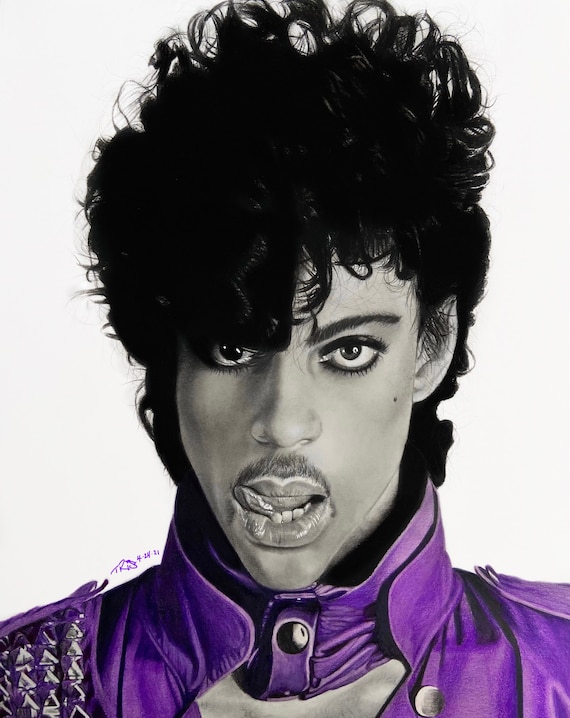 Prince Drawing poster Print - Etsy