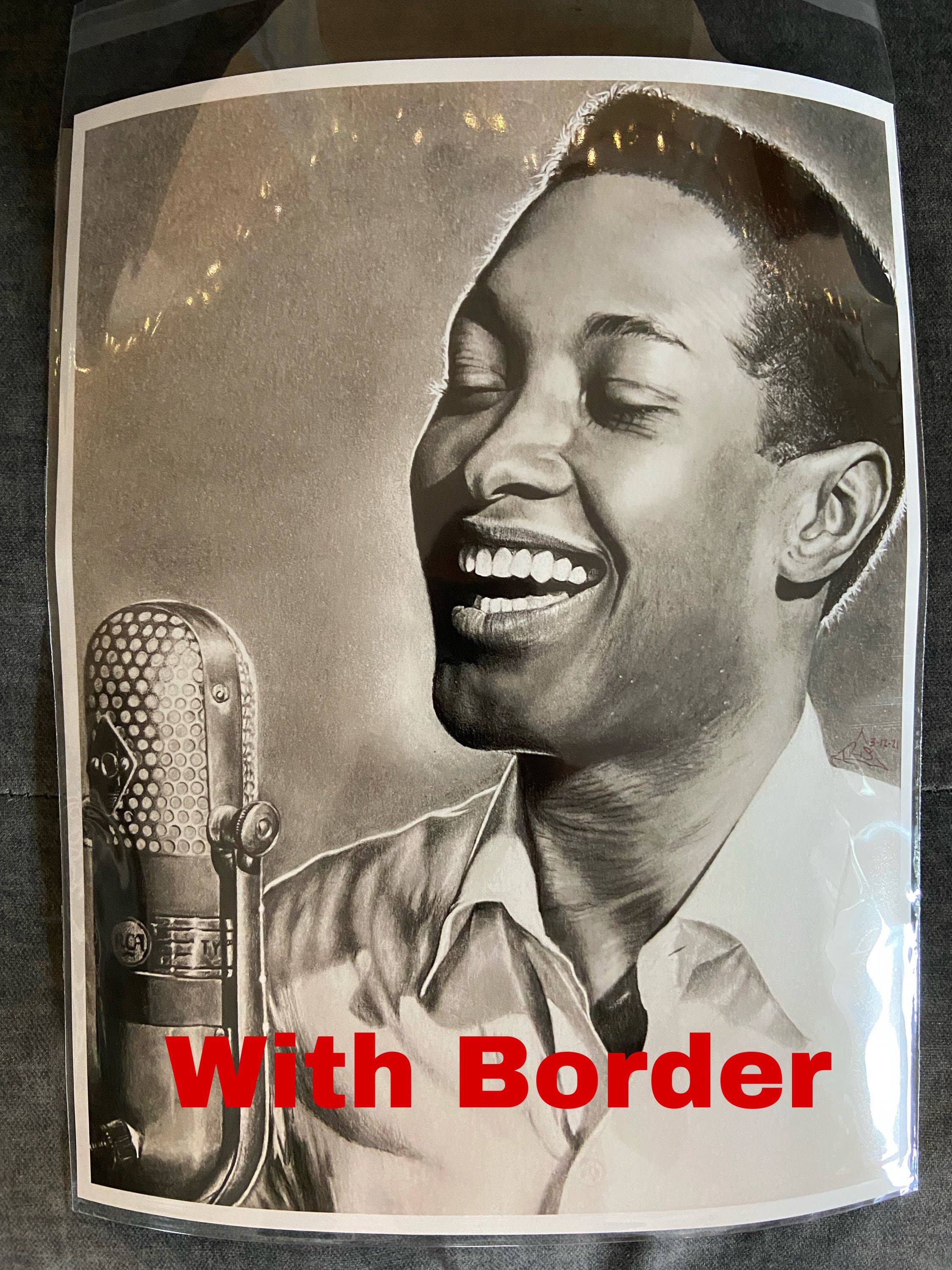 Sam Cooke Drawing (print) - Etsy