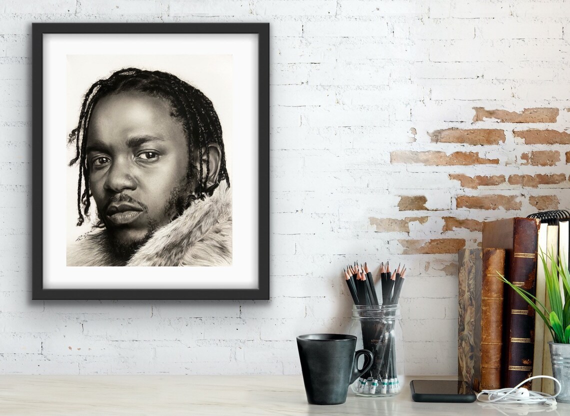 Kendrick Lamar Drawing *poster Print* - Etsy