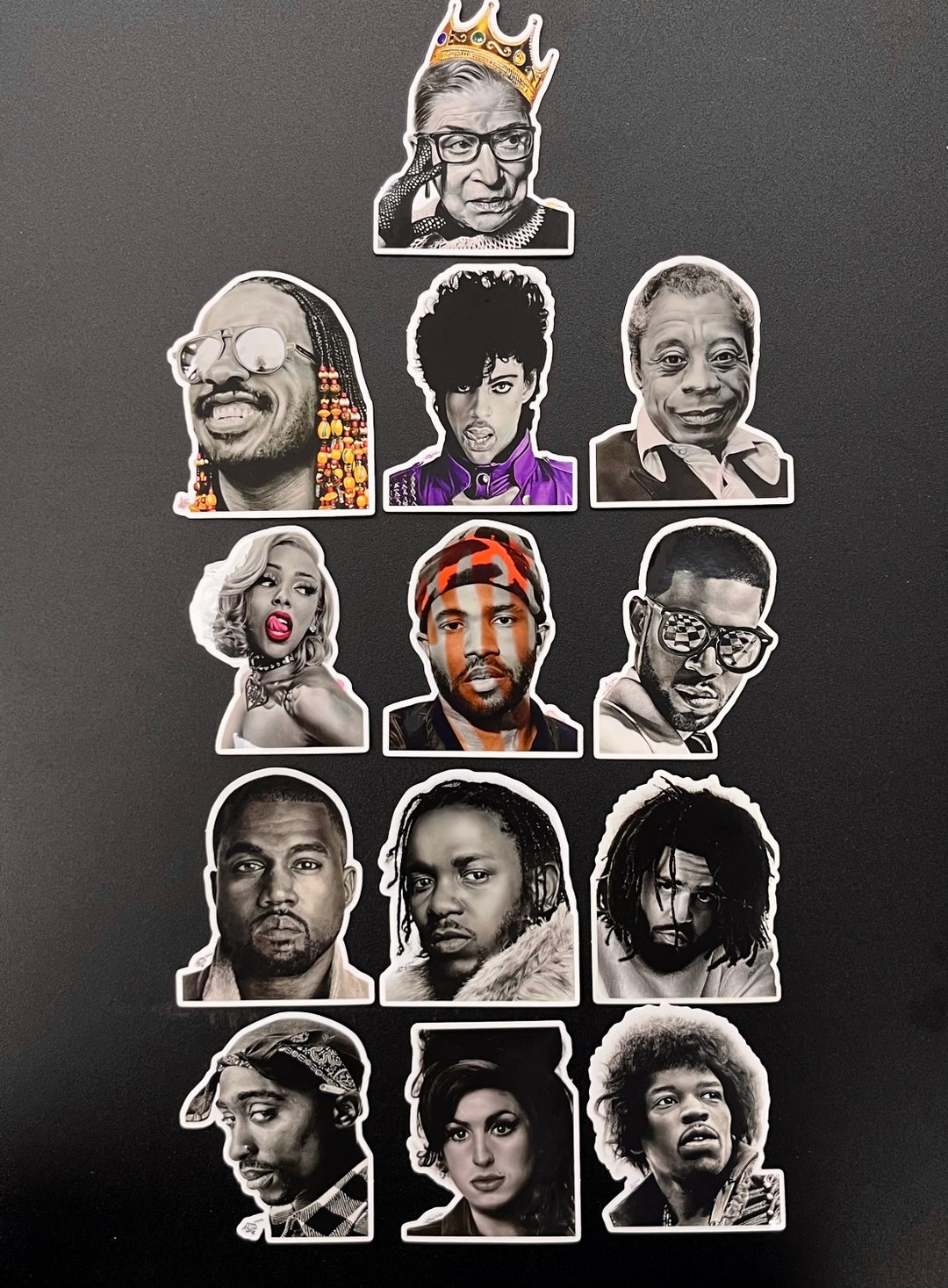 Die-cut Vinyl Stickers of My Original Hand-drawn Artwork (4-pack ...