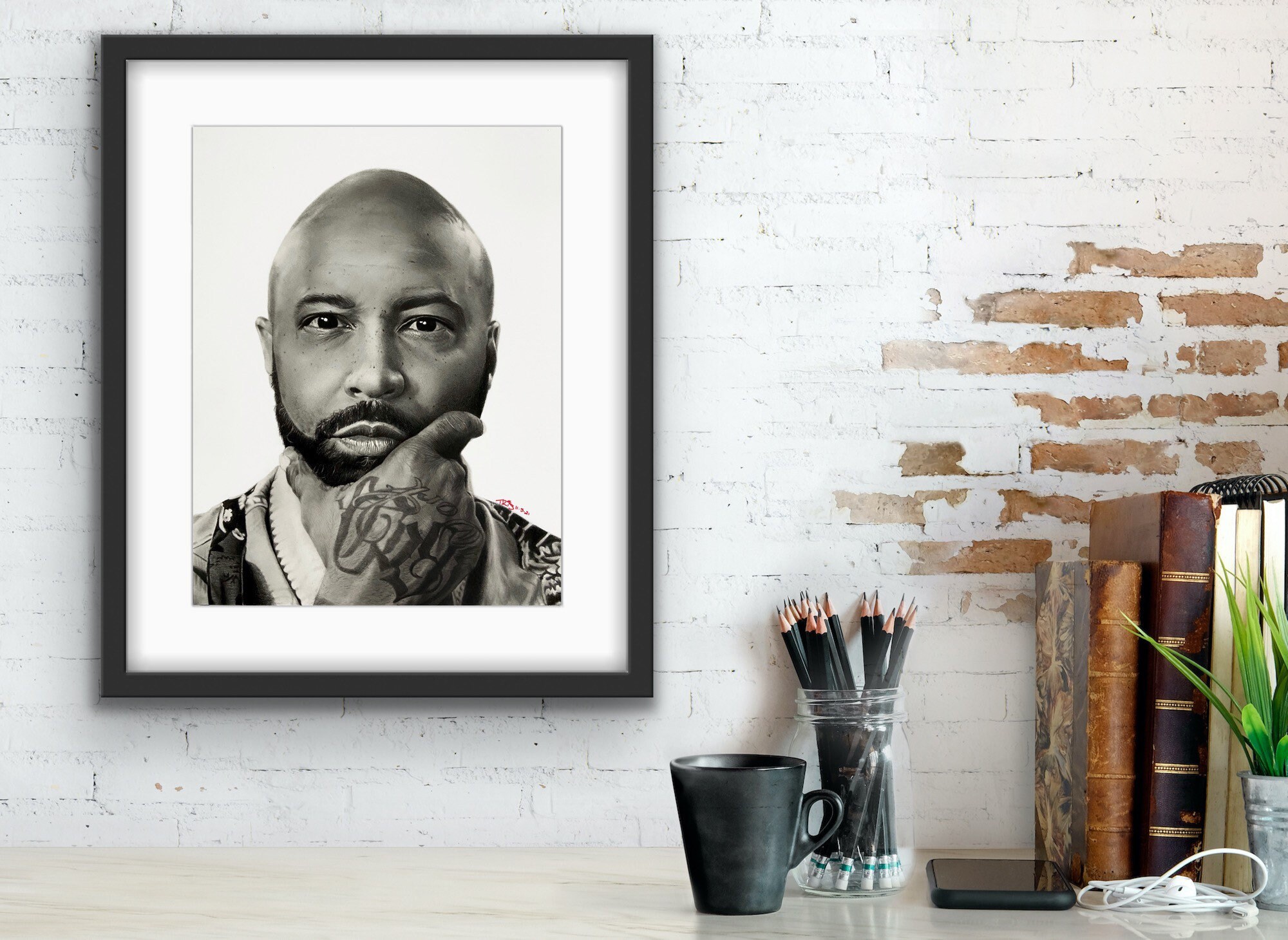 Joe Budden Drawing Print Etsy