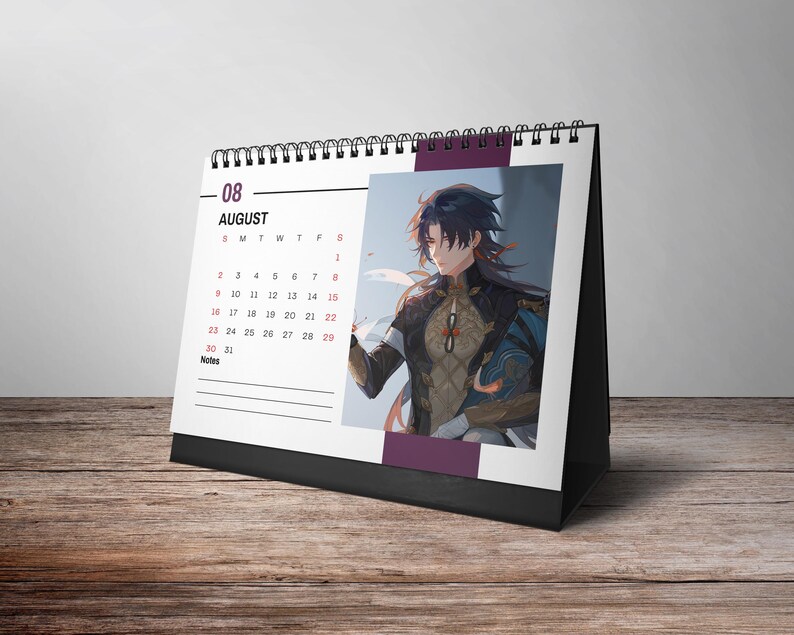 Honkai Star Rail 2026 Desk Calendar - New Year Calendar, 2026 Calendar ...