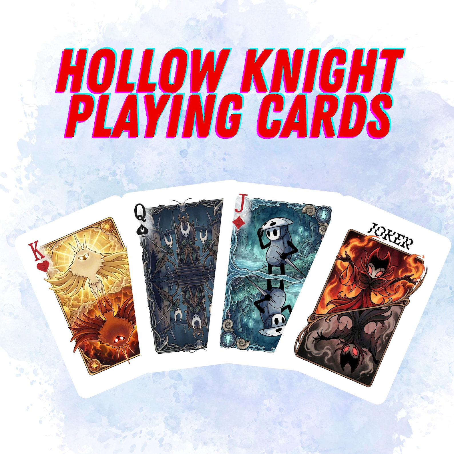 Hollow Knight Playing Cards, Unique Poker Cards, Christmas Gift - Etsy