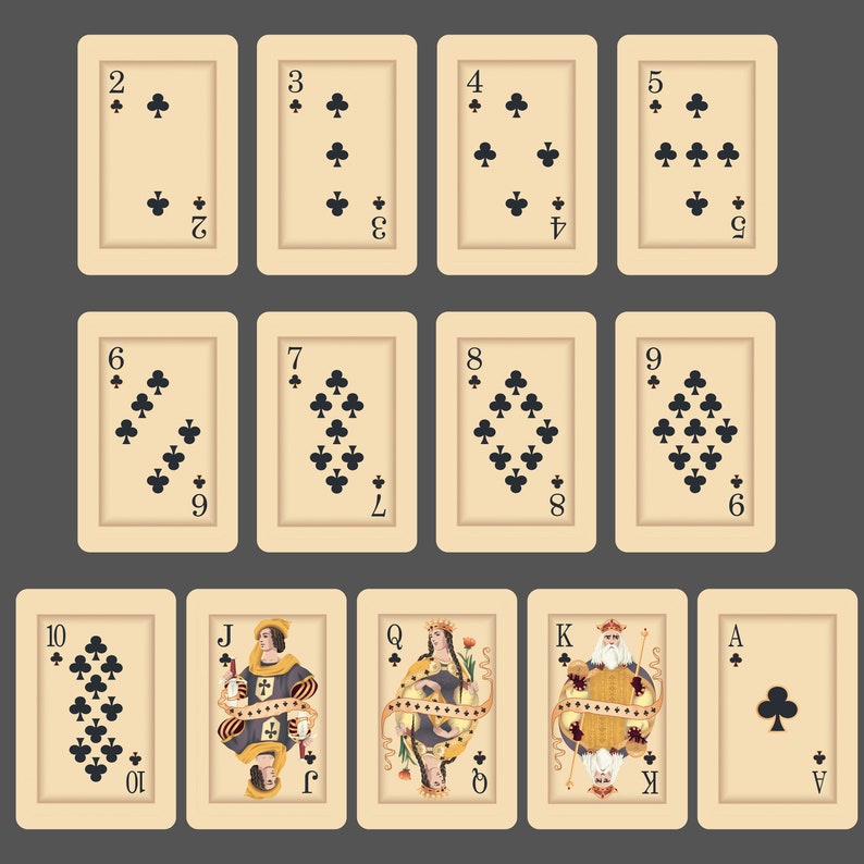 Medieval Playing Cards, Set of 2 Poker Cards, Unique Playing Cards ...