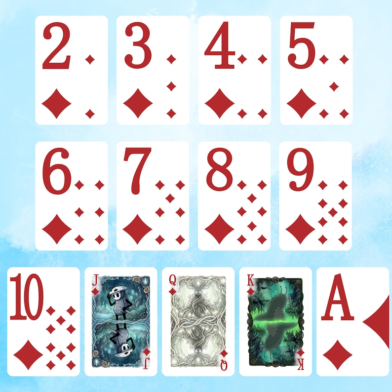 Hollow Knight Playing Cards, Unique Poker Cards, Christmas Gift - Etsy