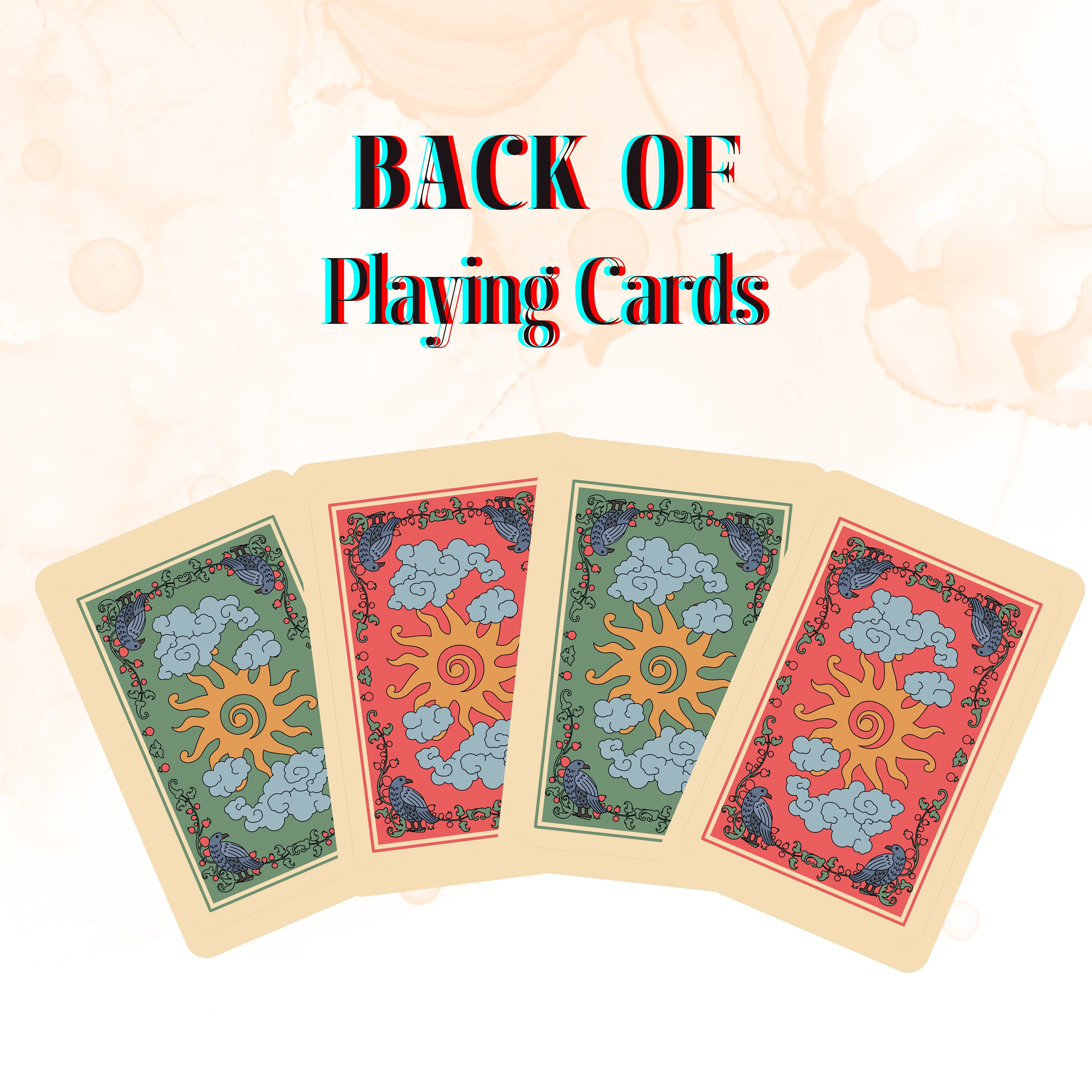 Medieval Playing Cards, Set of 2 Poker Cards, Unique Playing Cards ...