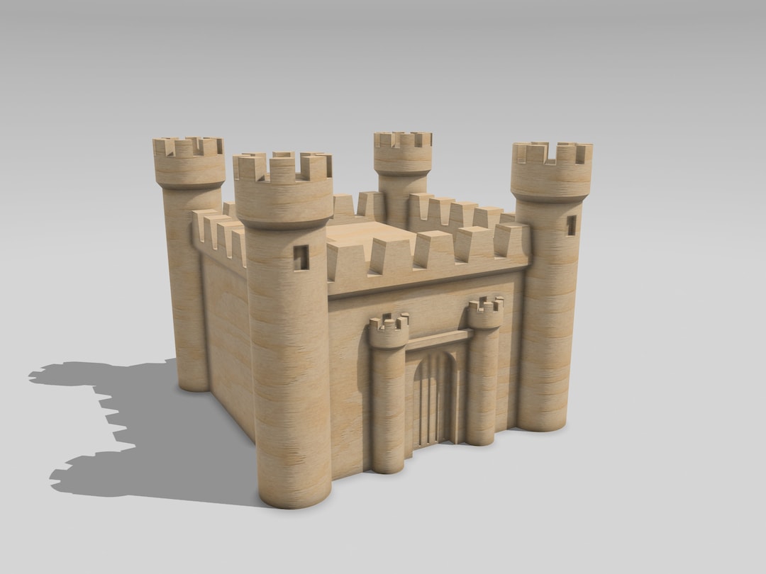 Castle Mini - STL File for 3D Print - Etsy