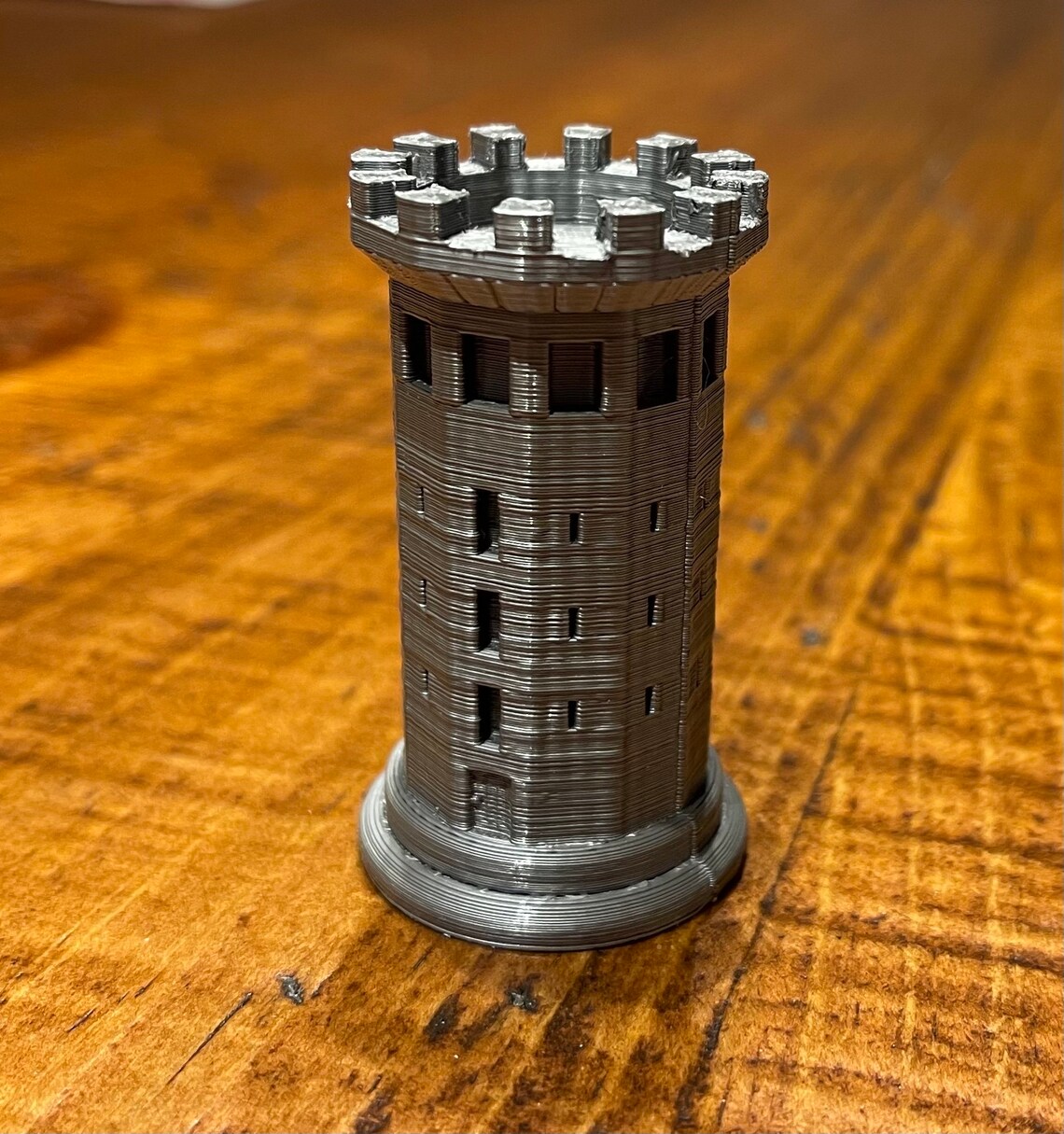MEDIEVAL Tower CHESS Piece STL File to Print in 3D or Cnc - Etsy