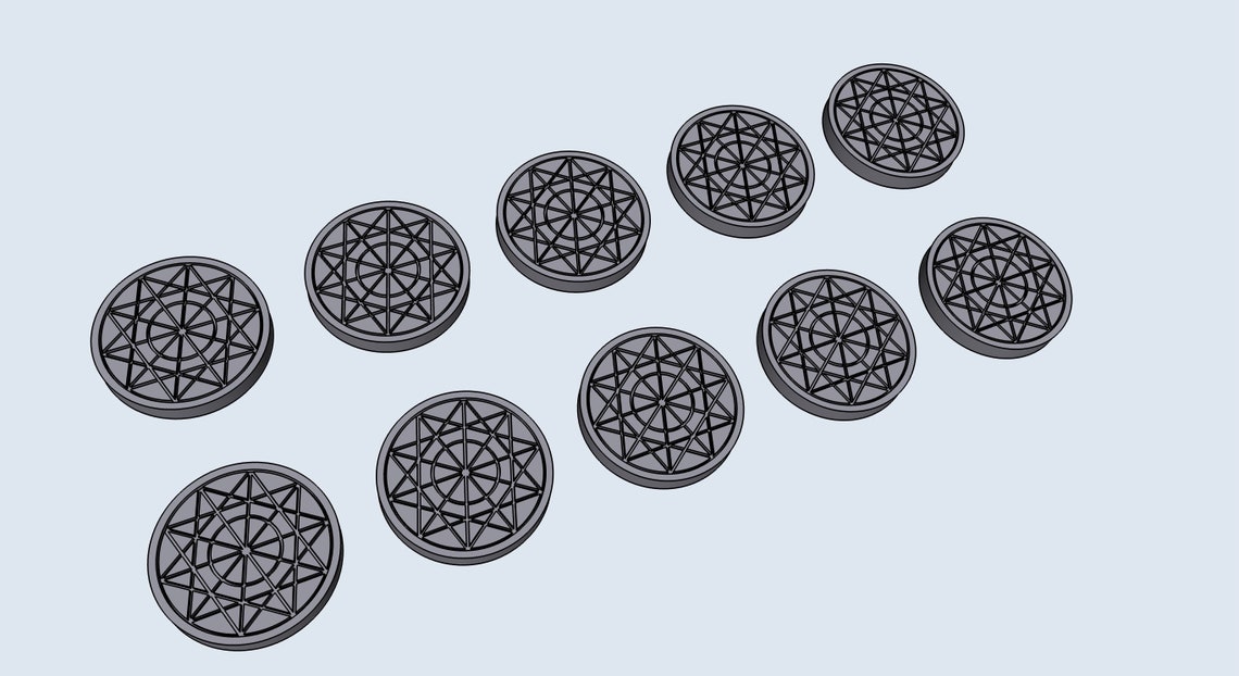 CHESS Chips - STL Digital Files to Print on 3D Printer or Cnc - Etsy