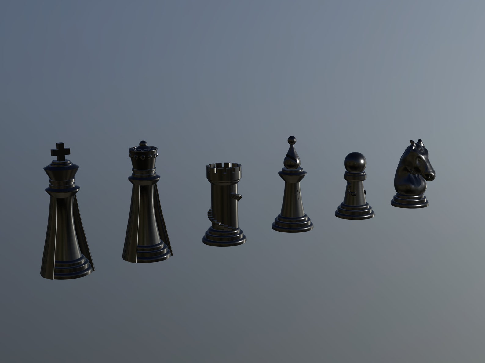 3D Original CHESS SET - STL Files for 3D Printers and Cnc Routers - Etsy