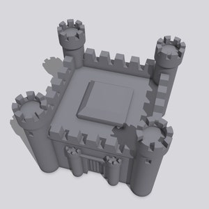 Castle Mini - STL File for 3D Print - Etsy