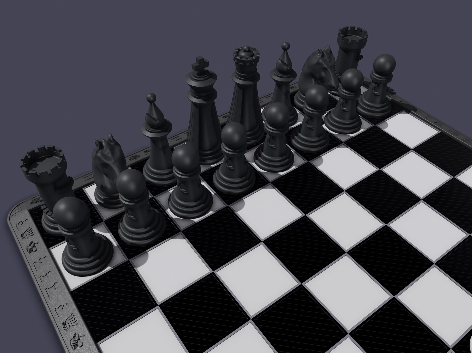3D CHESS Set + Modular Chess BOARD - STL Files for 3D Printers - Build ...