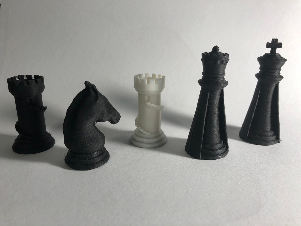 3D Original CHESS SET STL Files for 3D Printers and Cnc Routers - Etsy