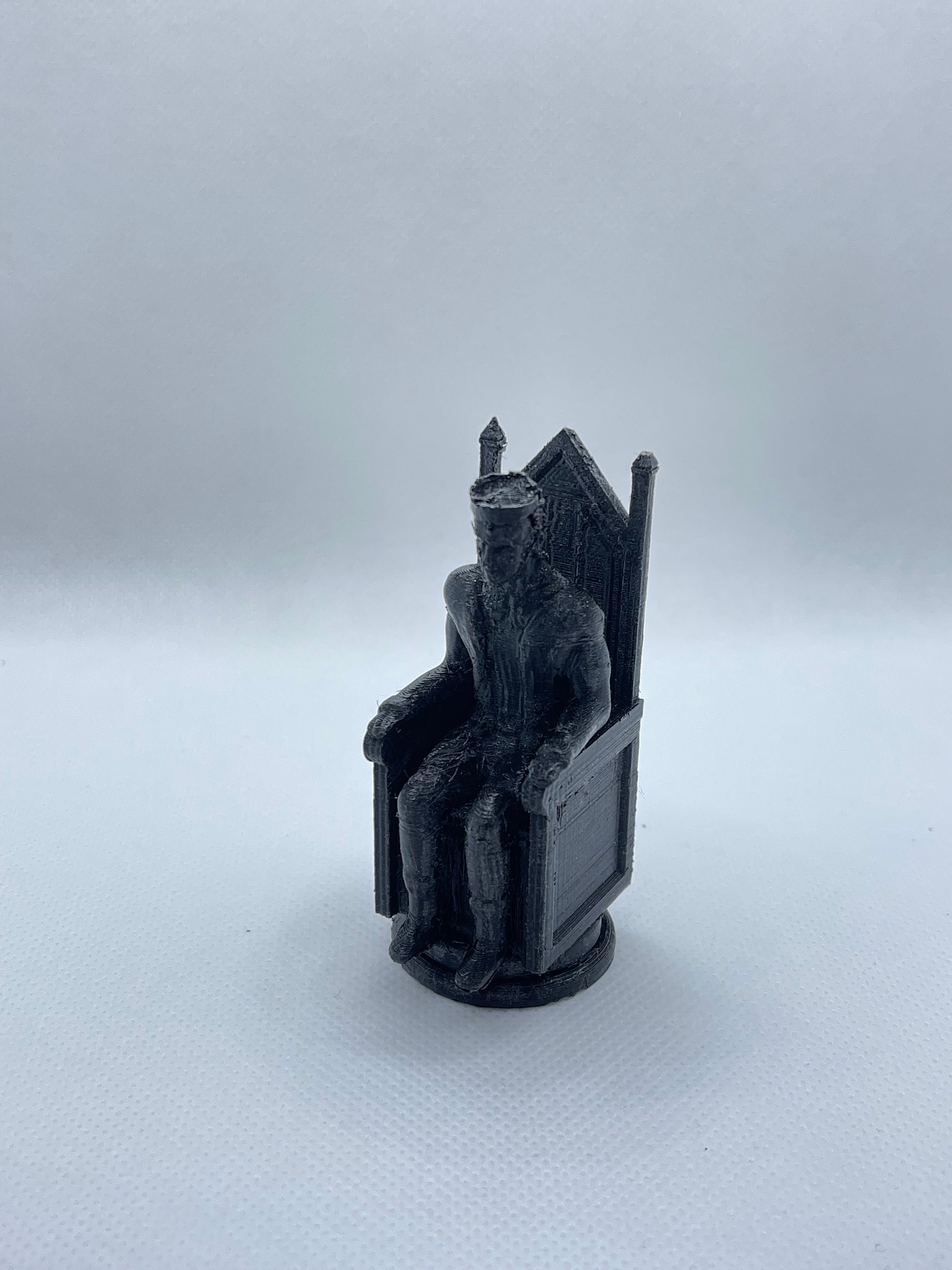 KING Figure CHESS Piece medieval Set STL File to Print in 3D - Etsy