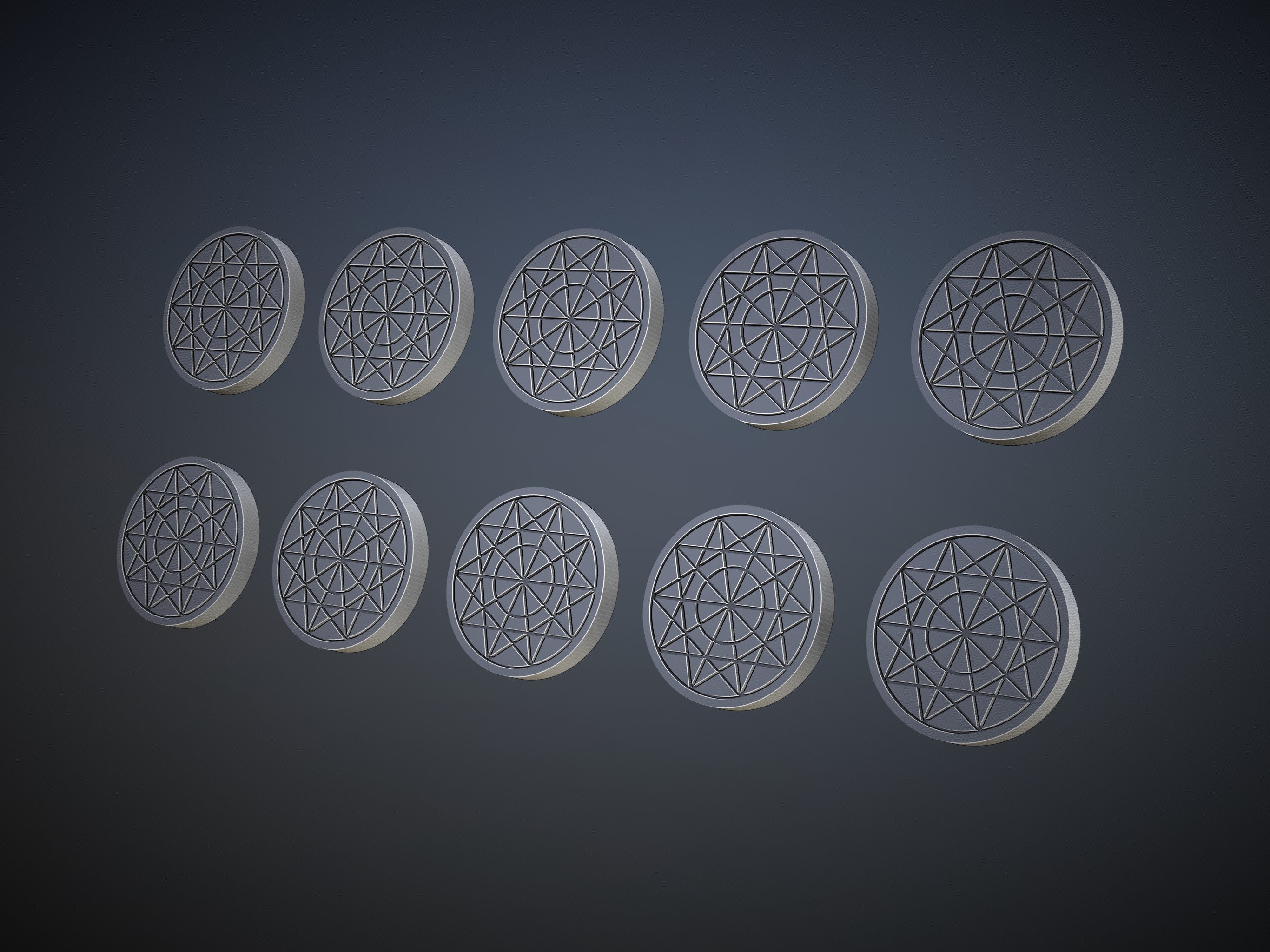 CHESS Chips - STL Digital Files to Print on 3D Printer or Cnc - Etsy