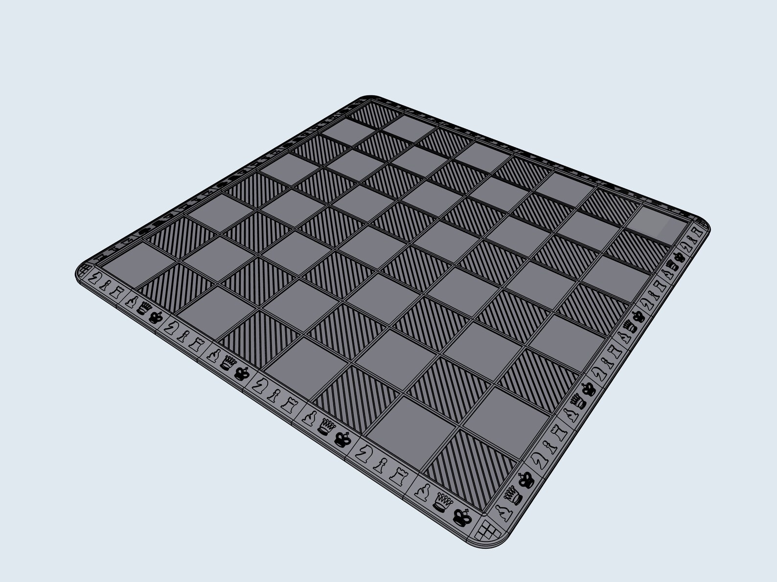 Modular Chess Board - STL Files to Print in 3D - Etsy