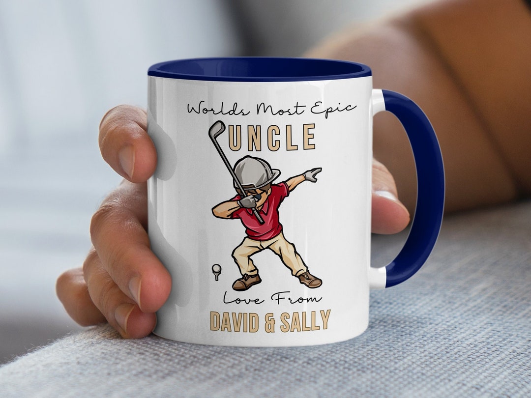 Personalized Uncle Coffee Mug: Custom Birthday Gift From Niece/nephew ...