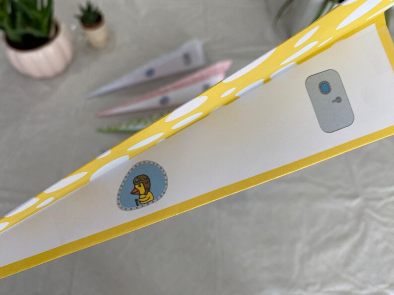 Paper Airplane Animal Racers - Etsy