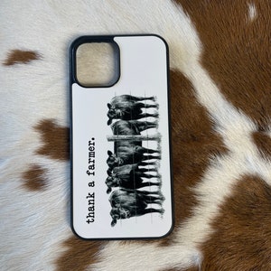 Thank A Farmer / Cattle / iPhone Case / Trendy / Western / Cell Phone ...