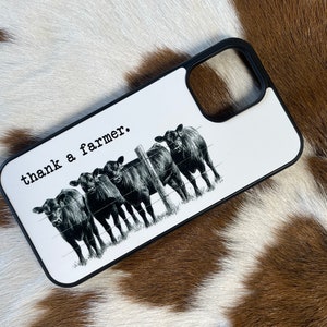 Thank A Farmer / Cattle / iPhone Case / Trendy / Western / Cell Phone ...