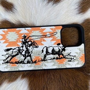 Cowboy Roper Aztec / iPhone Case / Trendy / Western / Cell Phone Case ...
