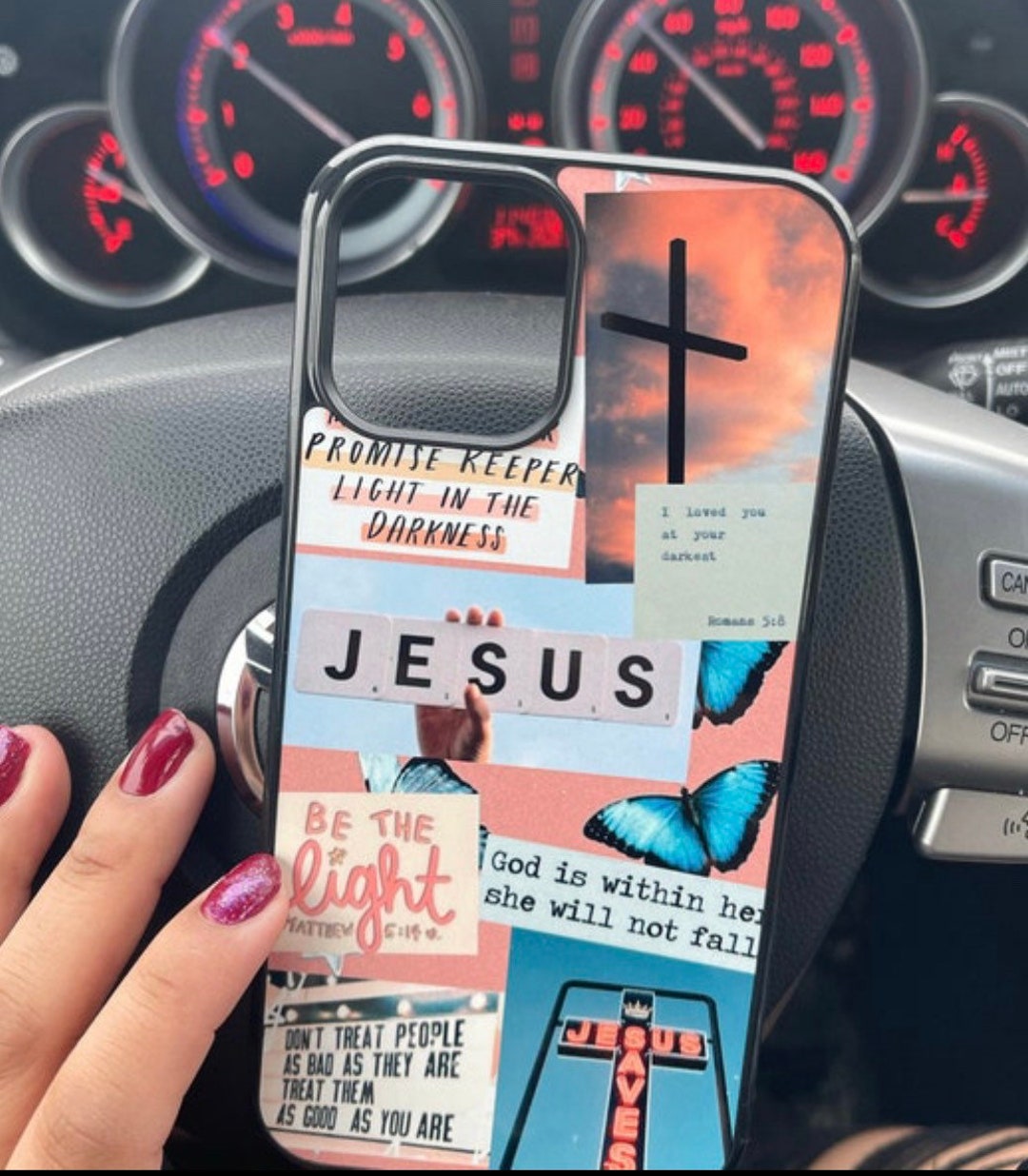 Jesus Bible Quote Religious Phone Case Baptism Gift Spread the Word ...