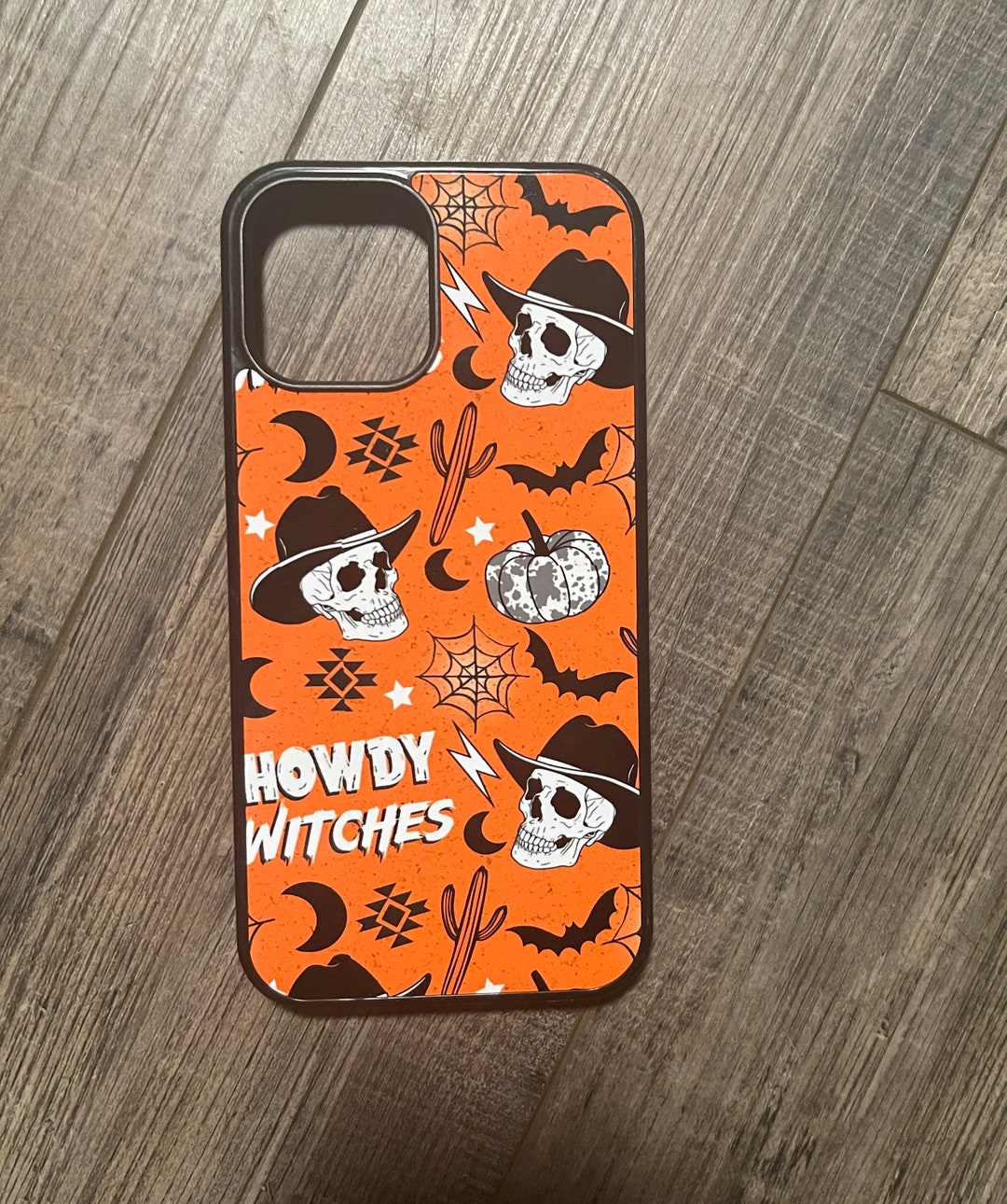 Halloween Western Collage / Howdy Witches / Skull / Cactus / Pumpkins ...