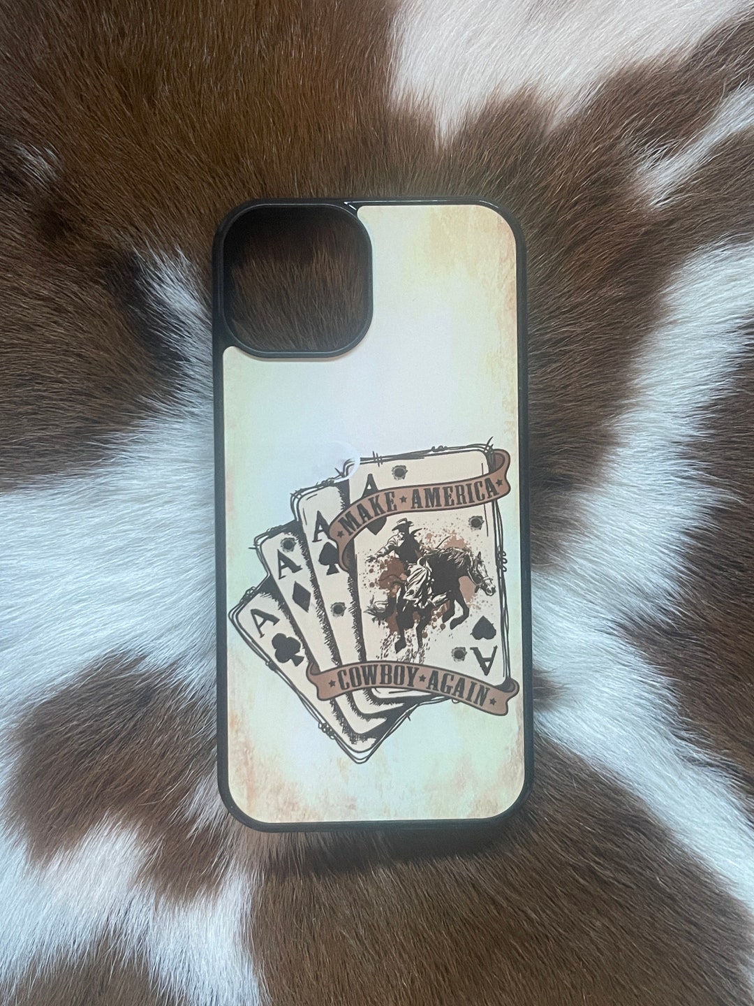 Make America Cowboy Again Cell Phone Case / iPhone Case / Western ...