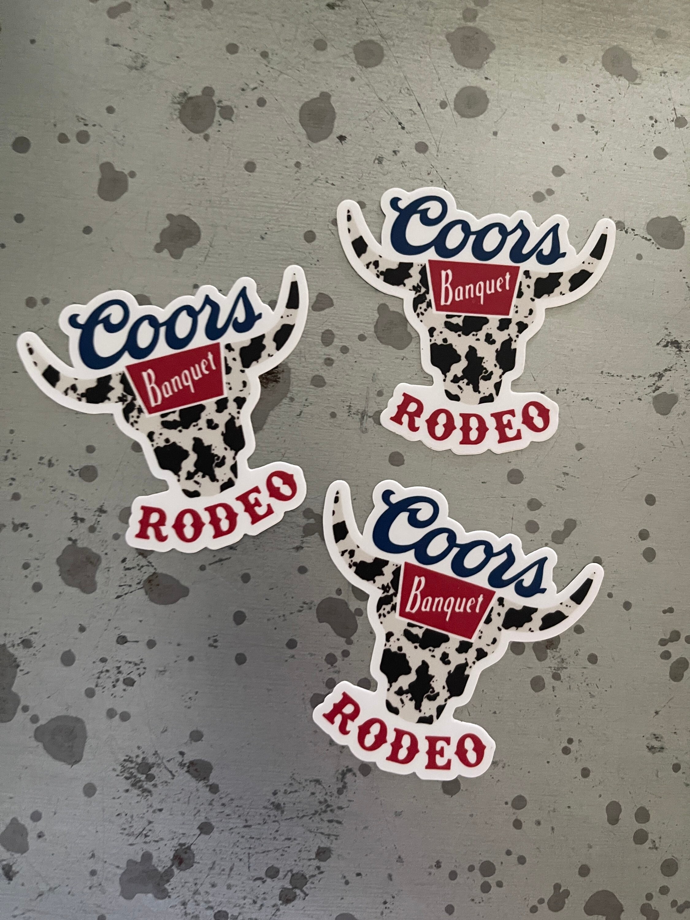 Banquet Rodeo Sticker / Durable and Weatherproof / Western - Etsy