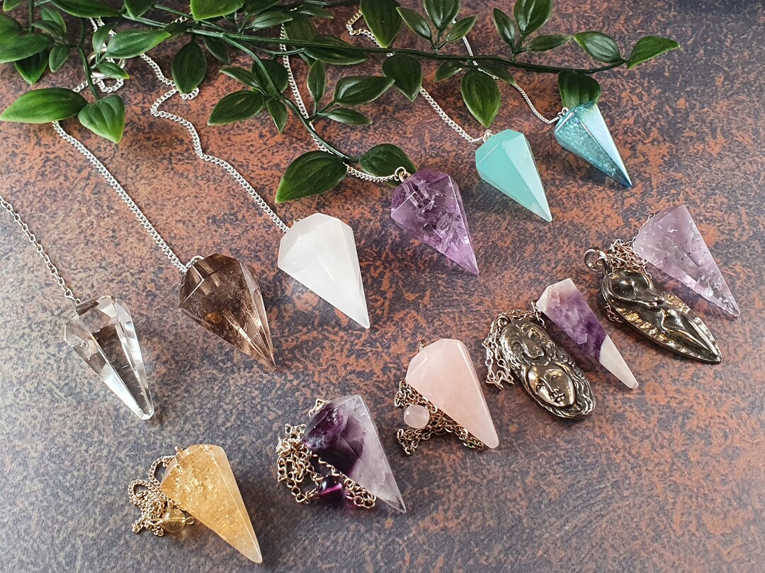 Pendulums – Various Crystal Types - Etsy Australia
