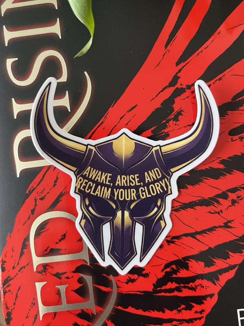 House Lune – Red Rising Inspired Vinyl Sticker - Etsy