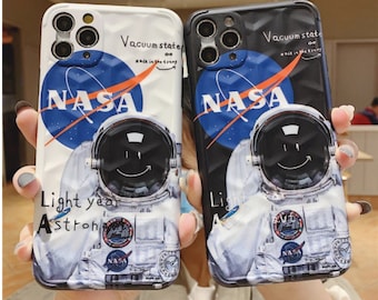 Black Nasa Iphone Case - Etsy