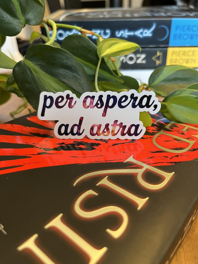 Per Aspera Ad Astra – Red Rising Inspired Magnet - Etsy