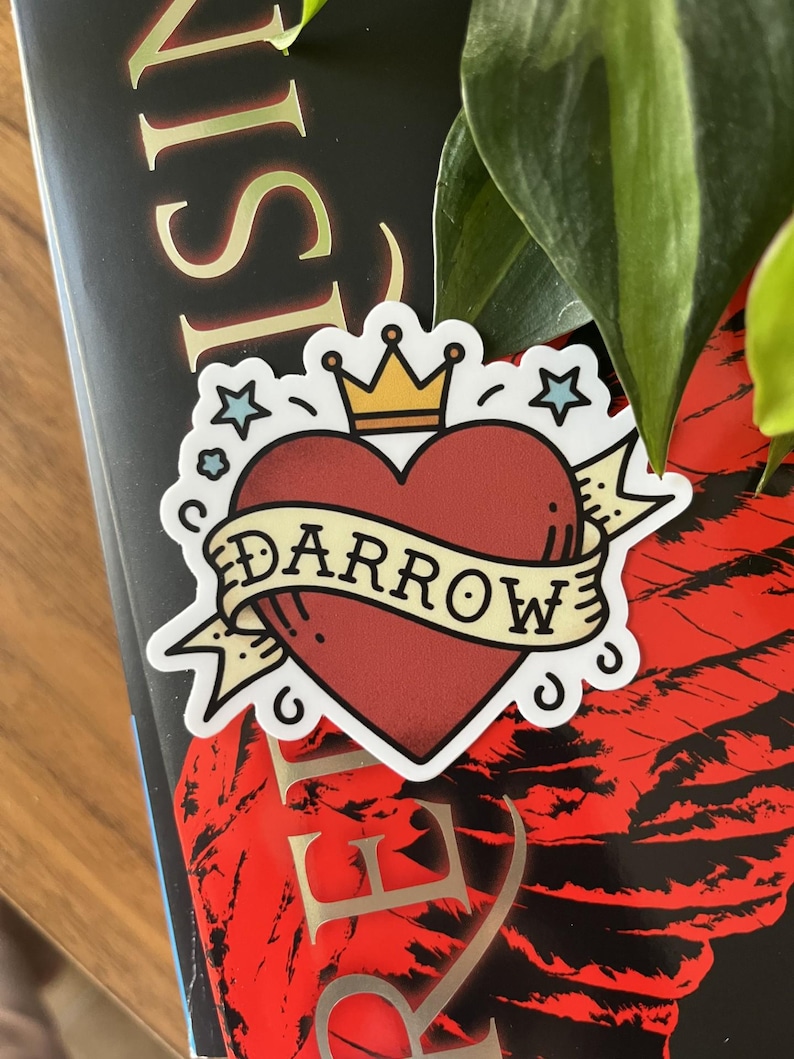 House Lune – Red Rising Inspired Vinyl Sticker - Etsy